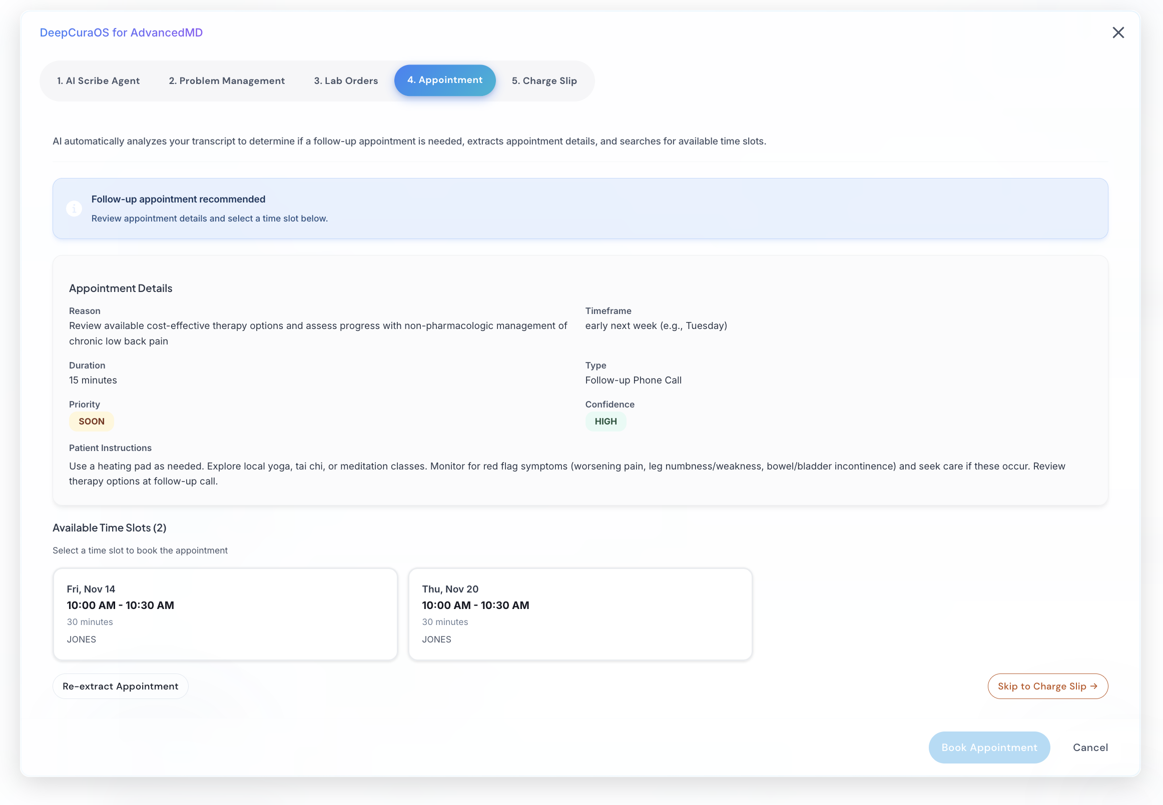 AdvancedMD AI Scribe Deep Integration with DeepCura – DeepCura